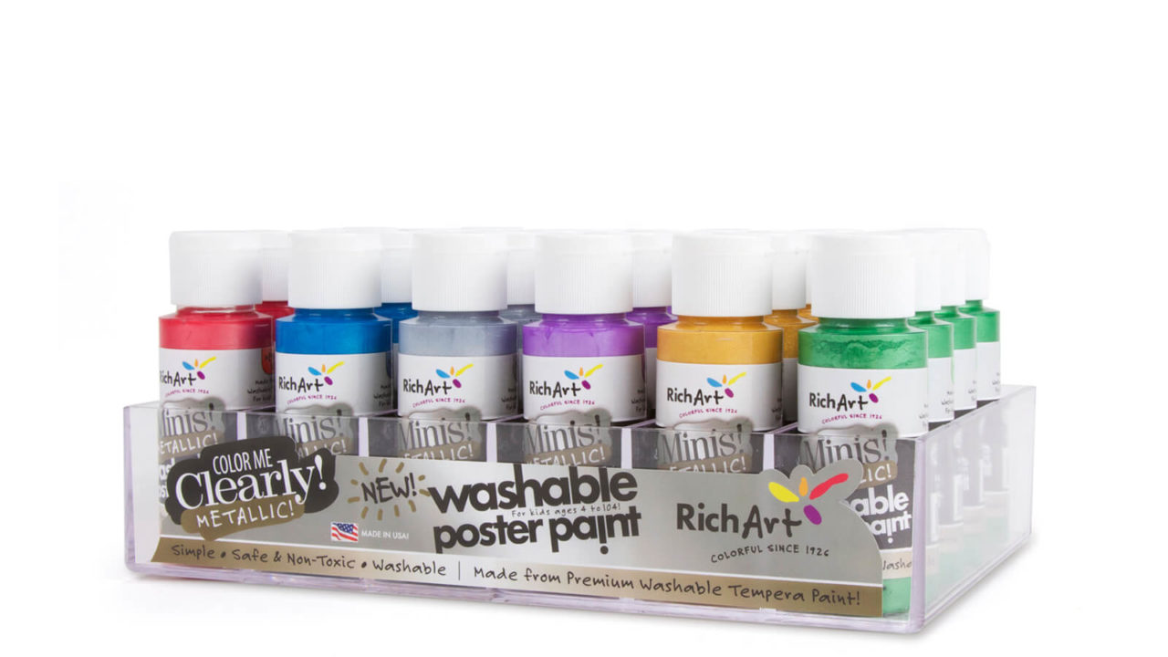 Washable Metallic Paint | Rich Art Color